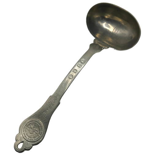 1704 Norwegian Tunsberg Pewter Ladle