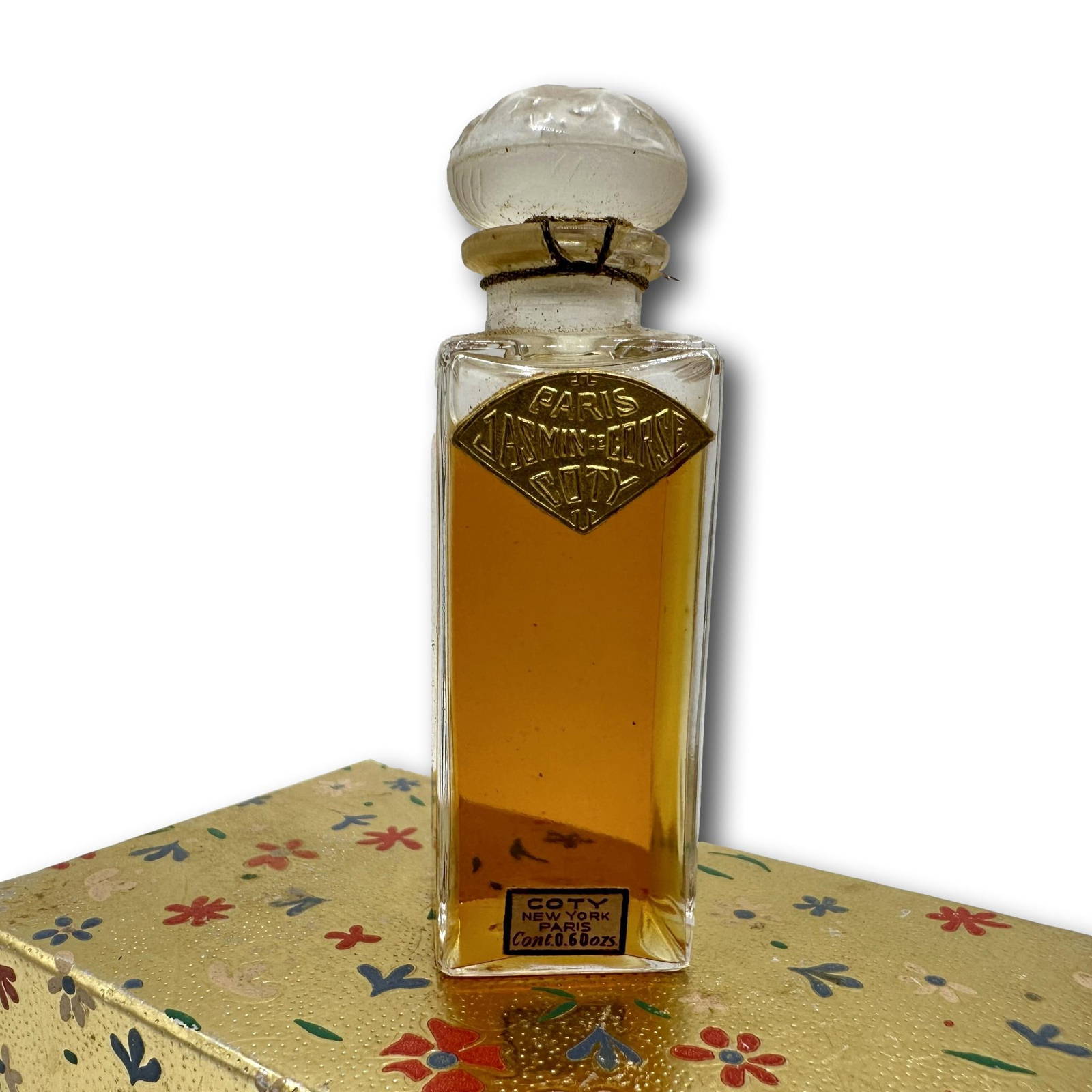 Coty Paris Jasmin De Corse 0.60 Oz Perfume In Presentation Box Auction