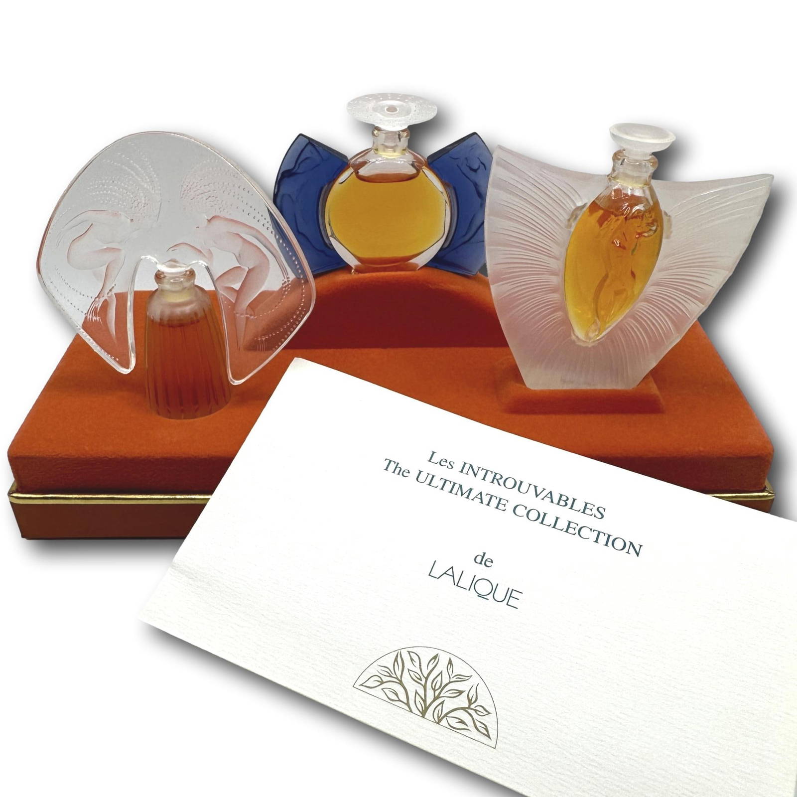 Lalique Les Flacons Miniatures In Original Box With Paperwork In ...