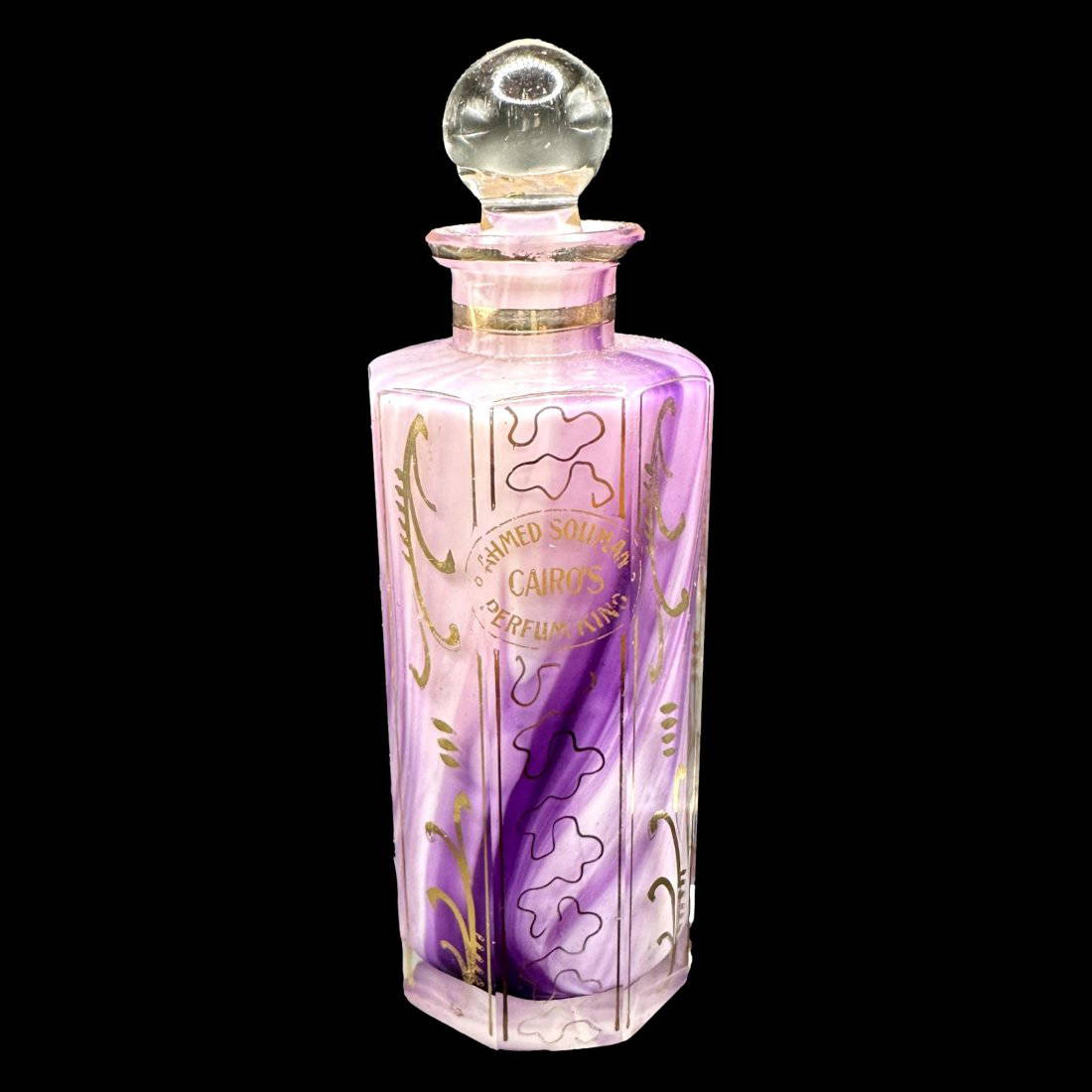 Ahmed Soliman Cairo's Perfume King Rare Bottle Auction