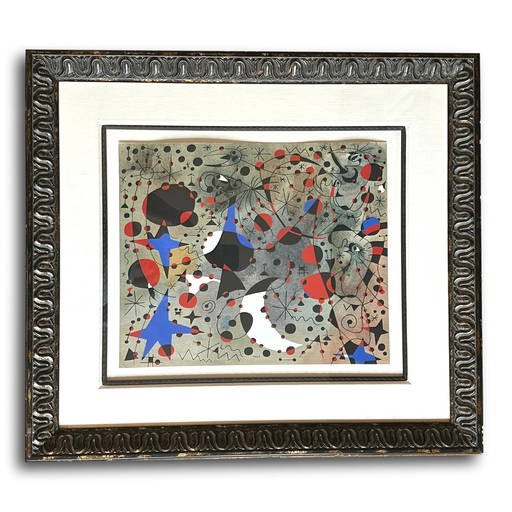 Joan Miro (spanish, 1893 1983) "the Nightingale's Song" Serigraph