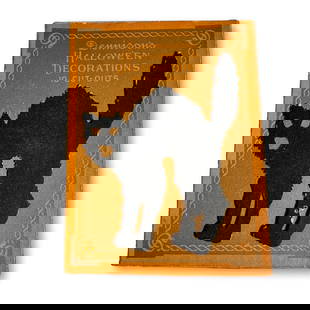 Dennison Halloween Cat Seals And Cut-outs Auction