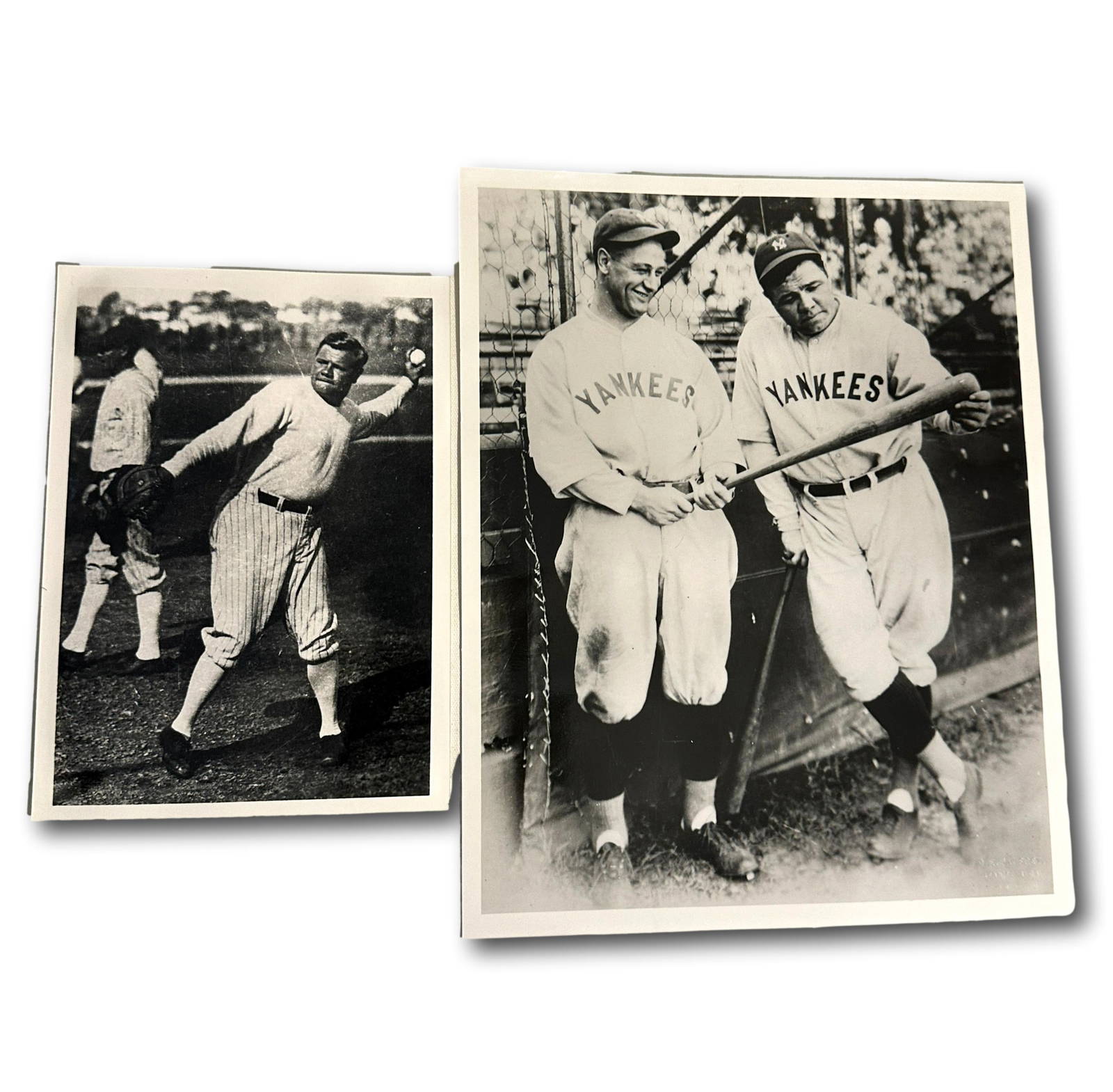 Vintage Babe Ruth Photographic Reprints Auction