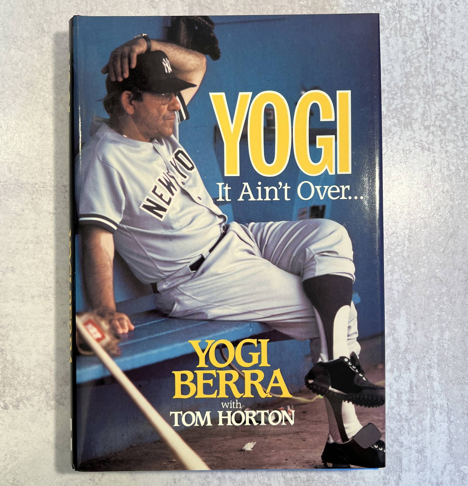 Yogi Berra - Yogi It Ain't Over With Tim Horton, Signed Auction