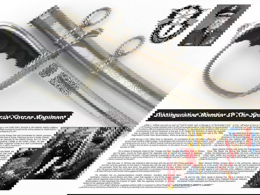 Important 1902 Model Us Officer's Sword Of Major General Robert L ...