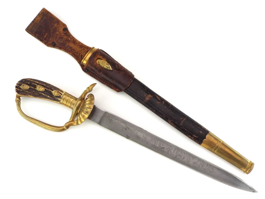 German Wwii High Ranking Forestry Officers Sword Dagger By Eickhorn ...