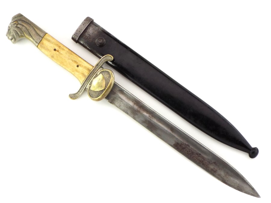 Rare Swedish Wwii Era Fighting Knife Dagger By Mattson Mora In Original ...