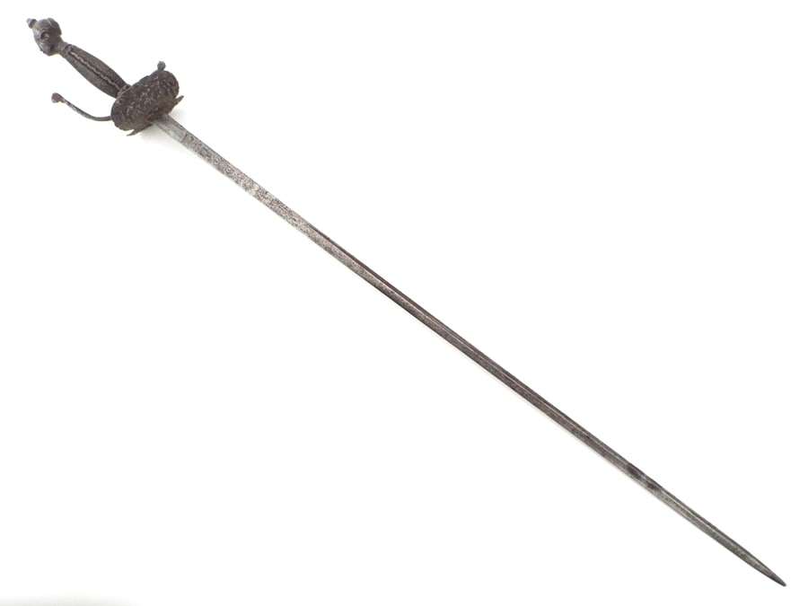 Rare & Fine 17th C. Dutch Or Italian Aristocrats Rapier Sword ...