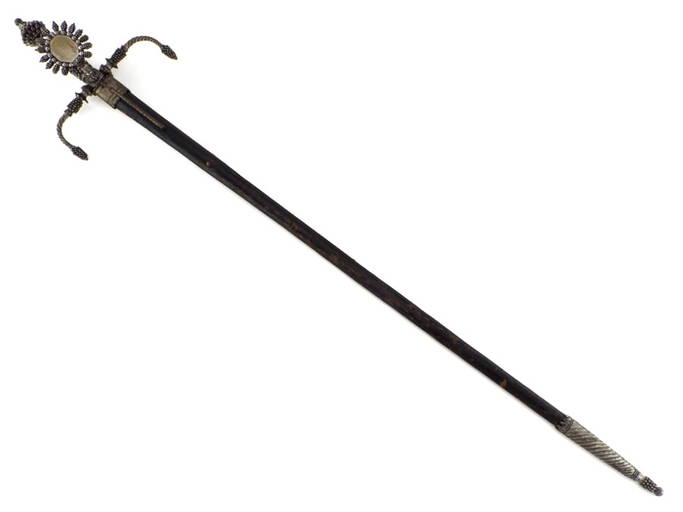 Unique And Highly Elaborate 17th 18th C. Noblemans Rapier Sword With ...