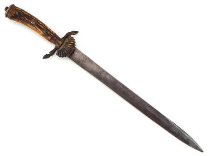 Ww2 German Miniatue Luftwaffe Parade Dagger With Etched Blade Auction