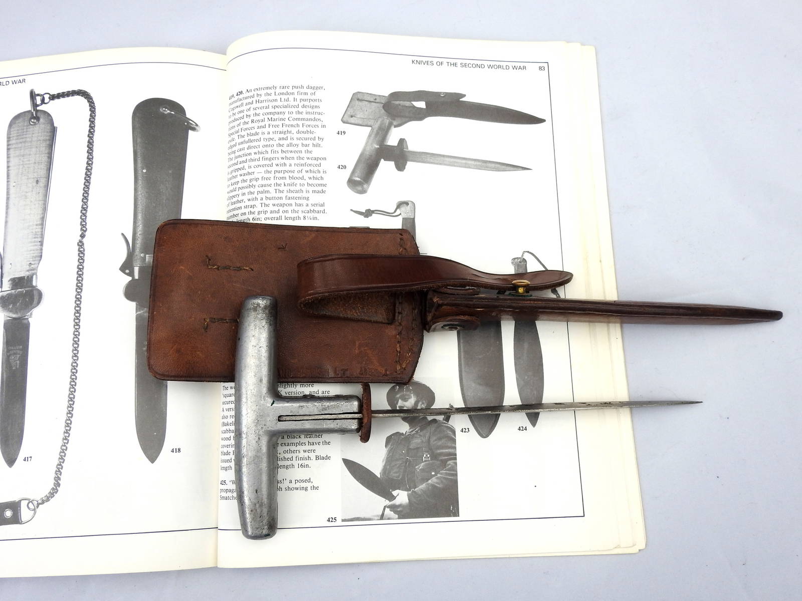 Rare British Ww2 Subversive Operations Soe Or Commandos Push Dagger Auction