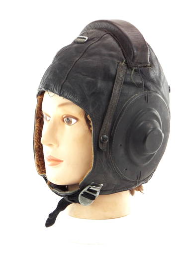 Very Rare Soviet Russia Wwii Air Force Woman Officer Pilot Helmet