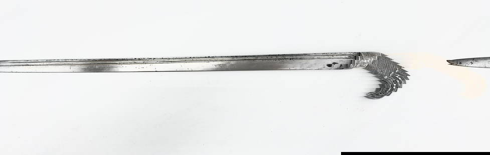 A Rare Russian Straight Sword Reign Of Catherine The Great Auction