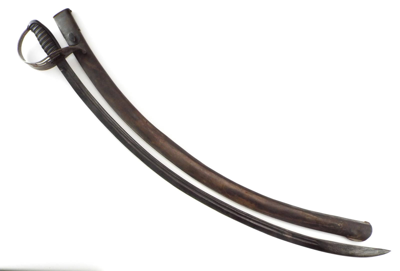 Large American Civil War Cavalry Saber Sword. Possibly Used By The ...