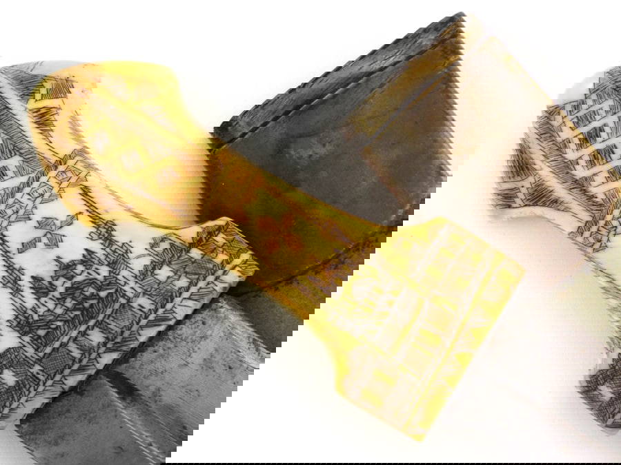 Antique Very Rare Islamic Albanian Balkan Kinjal Dagger. Noble Material ...