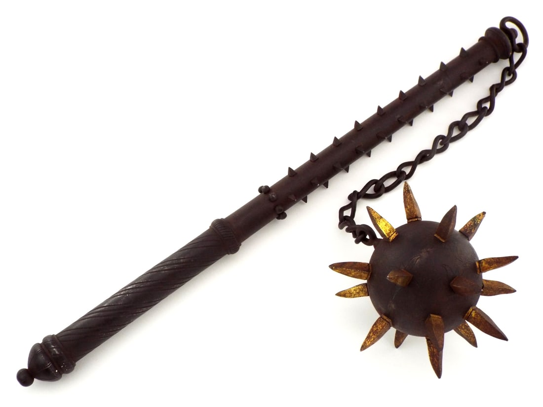 Fine Quality German Morgenstern Flail Mace Auction