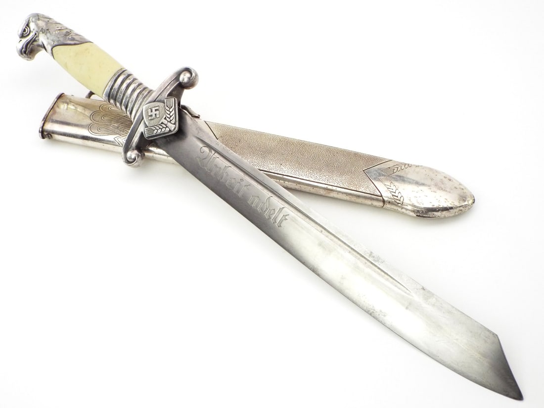 Good German Wwii Rad Leader Dagger By Wkc Solingen Auction