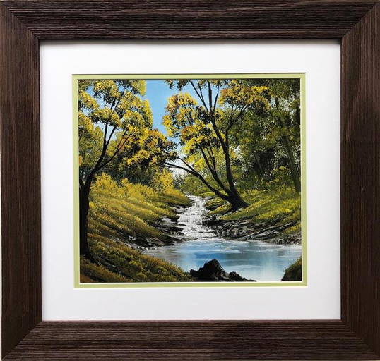 BOB ROSS- "LITTLE VALLEY OF STREAM" (#0011) on Jan 05, 2023 | Marlin ...