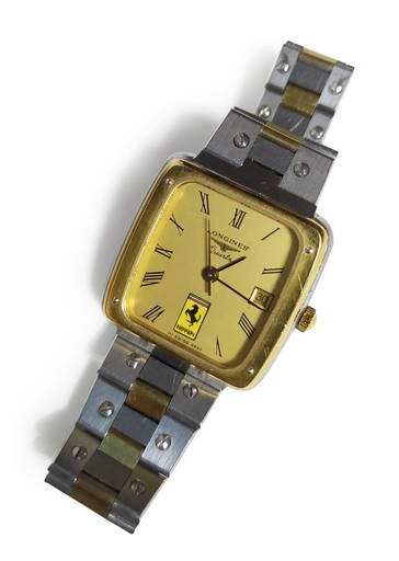 Longines Originale Ferrari Con Quadrante Color Oro Modello Da Donna