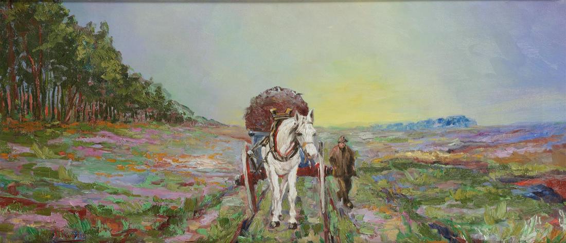 Johannes "jan" Kruysen (1874 1938) "in The Early Morning",