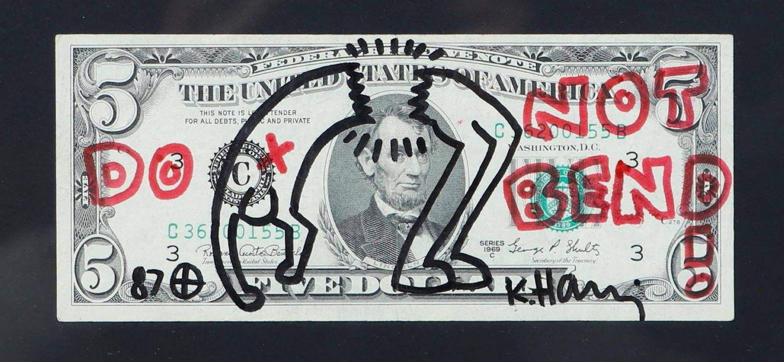 Graffiti & Street Art Bills & Currency Notes for Sale at Auction