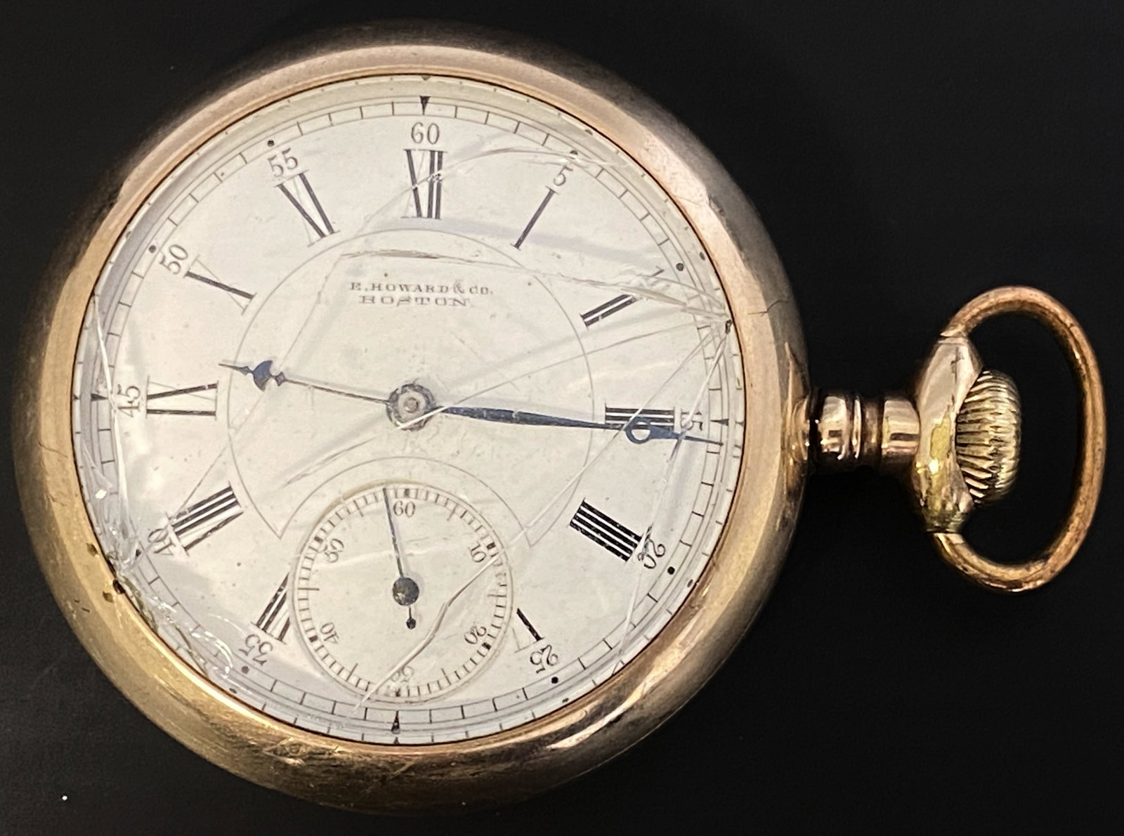 Antique E. Howard Gold Filled Pocket Watch