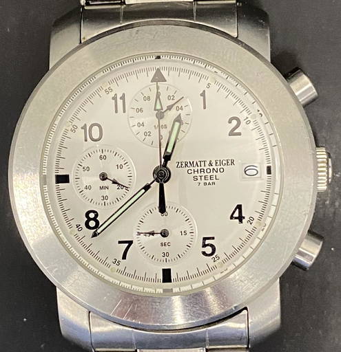 ZERMATT & EIGER CHRONO BATTERY MEN'S WATCH (#0361) on Jun 21, 2022 ...