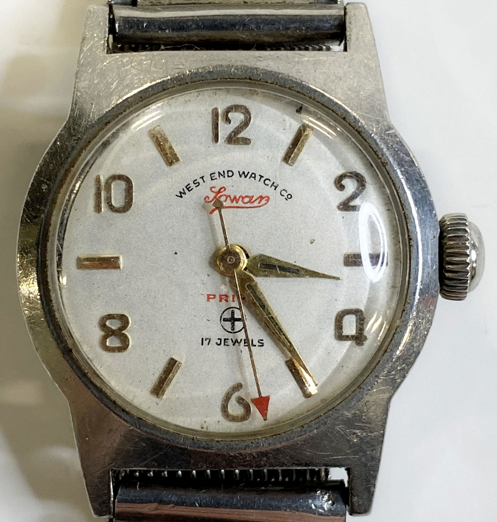 VINTAGE WEST END LOWAN PRIMA 17 JEWELS WIND-UP MENS WATCH - Jul 05 ...