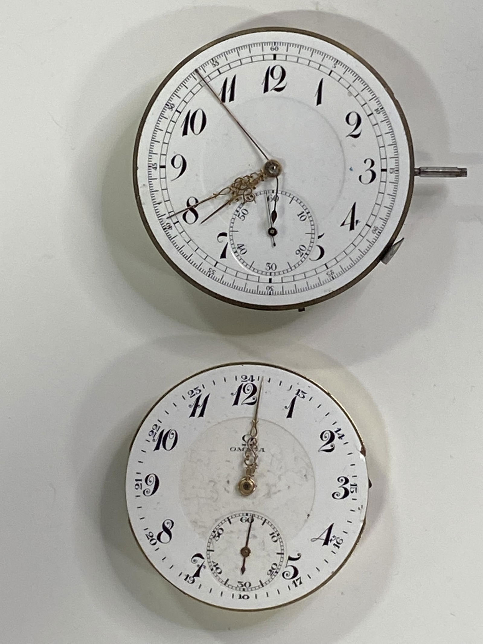 Antique Pocket Watch Movements Lot Of 20