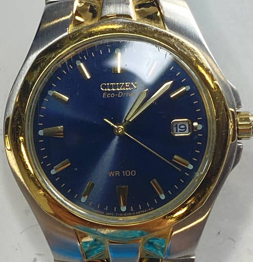 Citizen Wr100 Eco Drive Battery Men's Watch