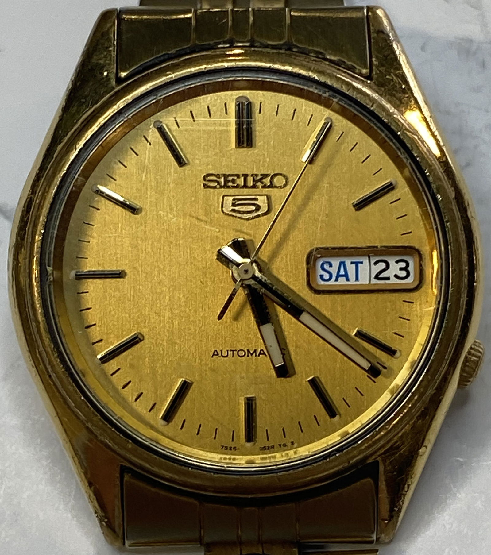 Vintage Seiko 7526 6000 Gold Filled Automatic Men's Watch