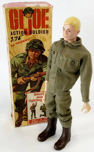 1964 Hasbro Gi Joe Action Figure With Box