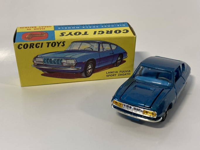 Vintage Corgi Toys Sport Zagato #332 & Box