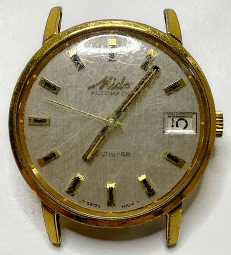 Vintage Mido Gold Filled 17 Jewels Automatic Men 's Watch