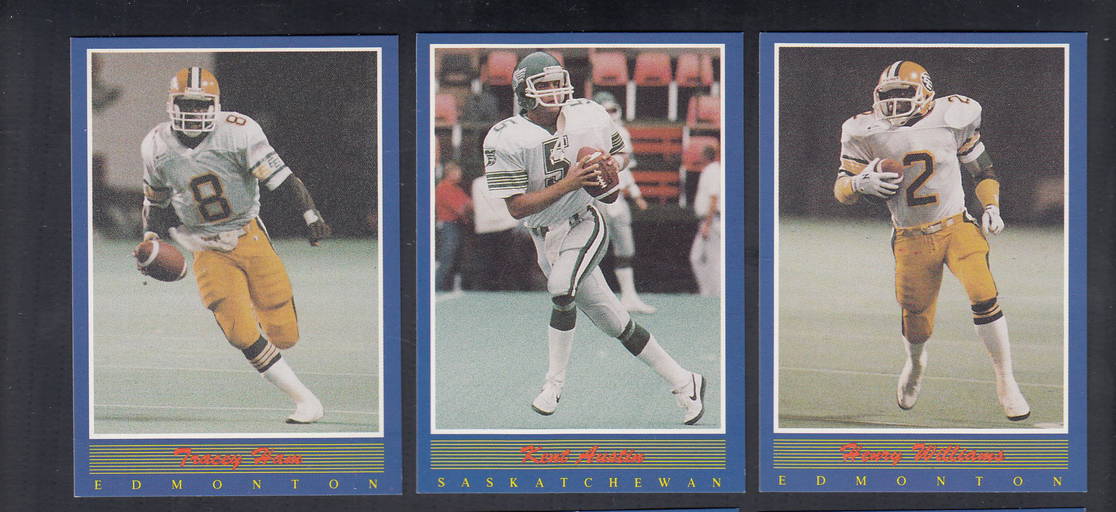 1988 Cfl Jogo Football Card Full Set 110/110