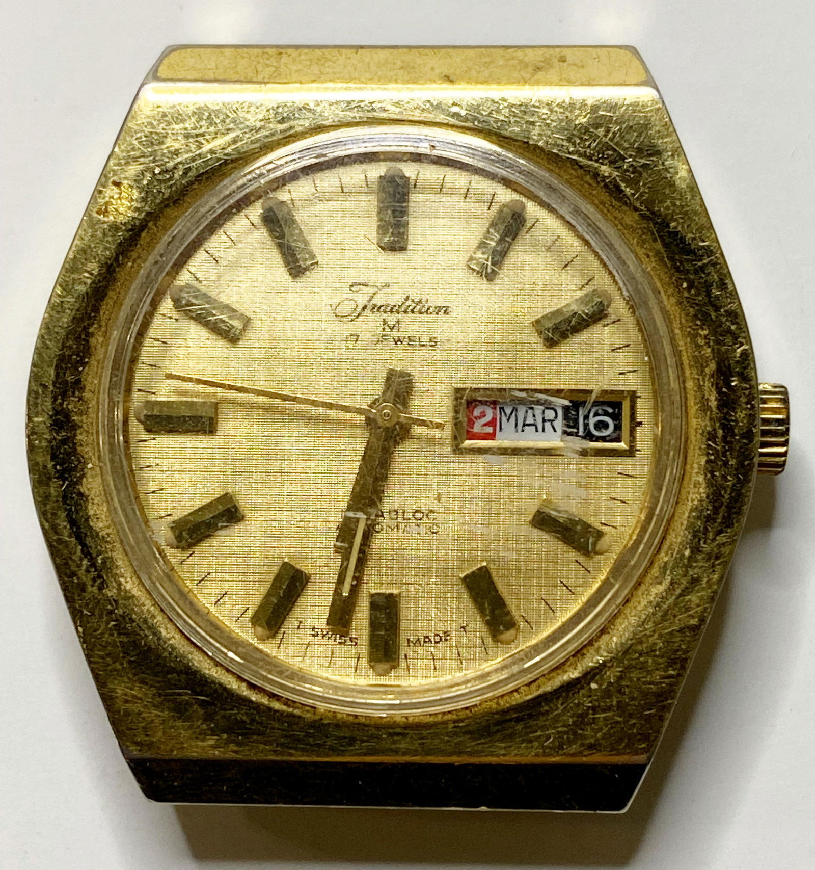 Vintage Tradition Automatic Gold Filled Men's Watch