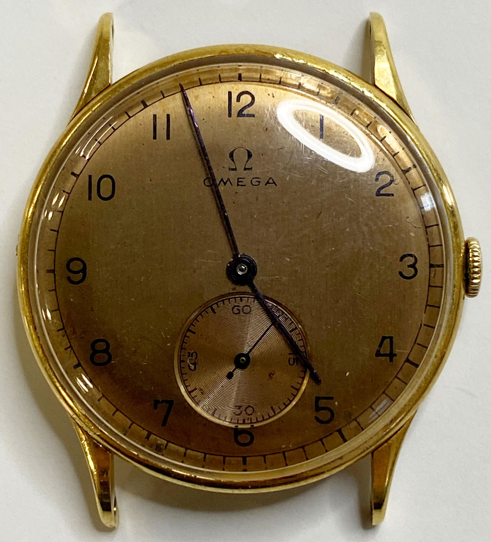 VINTAGE OMEGA 18K GOLD WIND-UP MEN'S WATCH - Nov 01, 2022 | Les ...