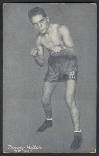 1926 EXHIBIT BOXING CARD T. MILTON - Nov 08, 2022 | Les Collectibles in ...