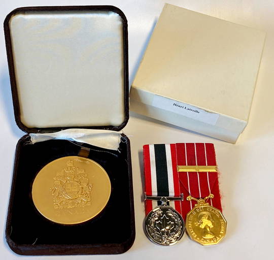 Vintage Canada Military Medals Group Of 3