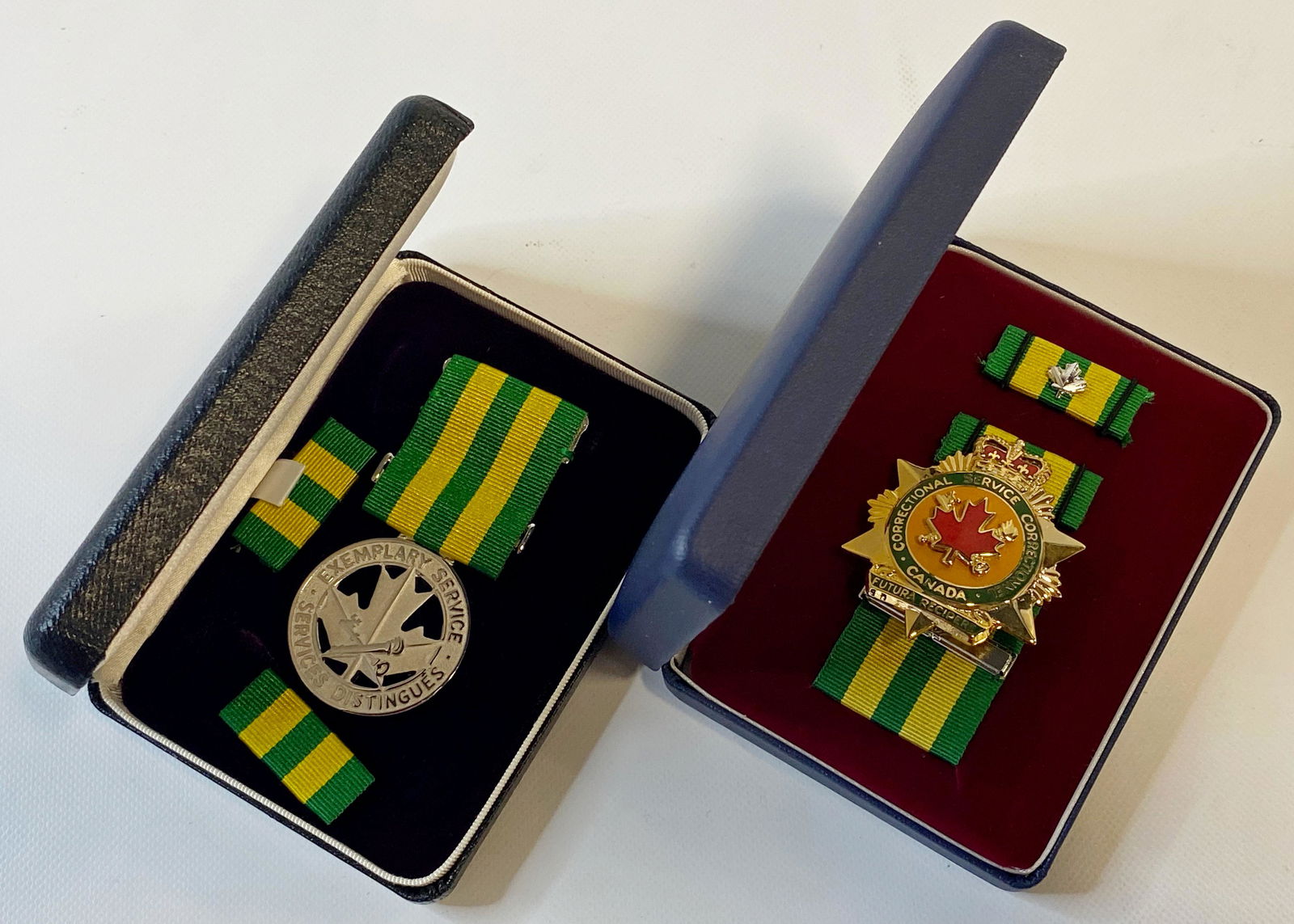 Vintage Canada Correctional Medal & Badge