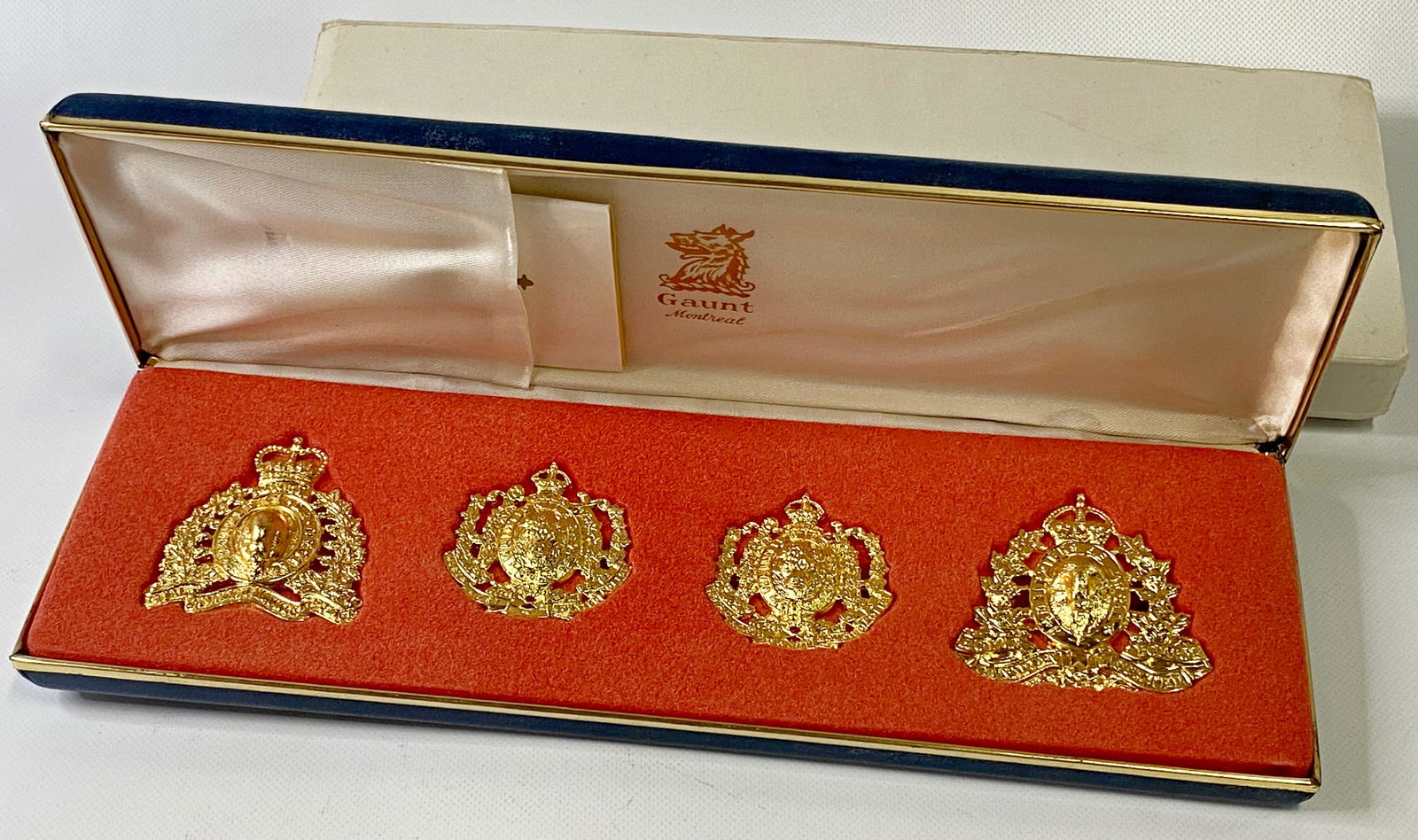 1873 1973 Canada Police Rcmp Cap Badge Collection