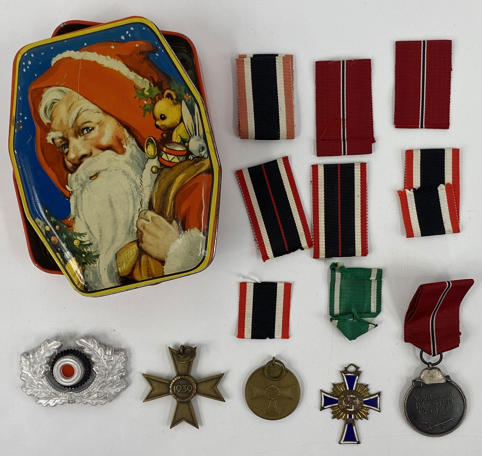 1939 45 Ww2 German Army Medals Lot Of 5