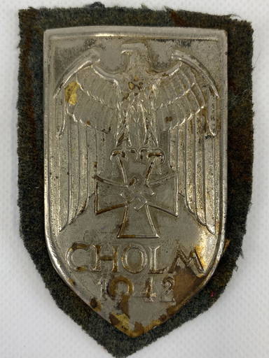 1939 45 Ww2 German Cholm 1942 Shield