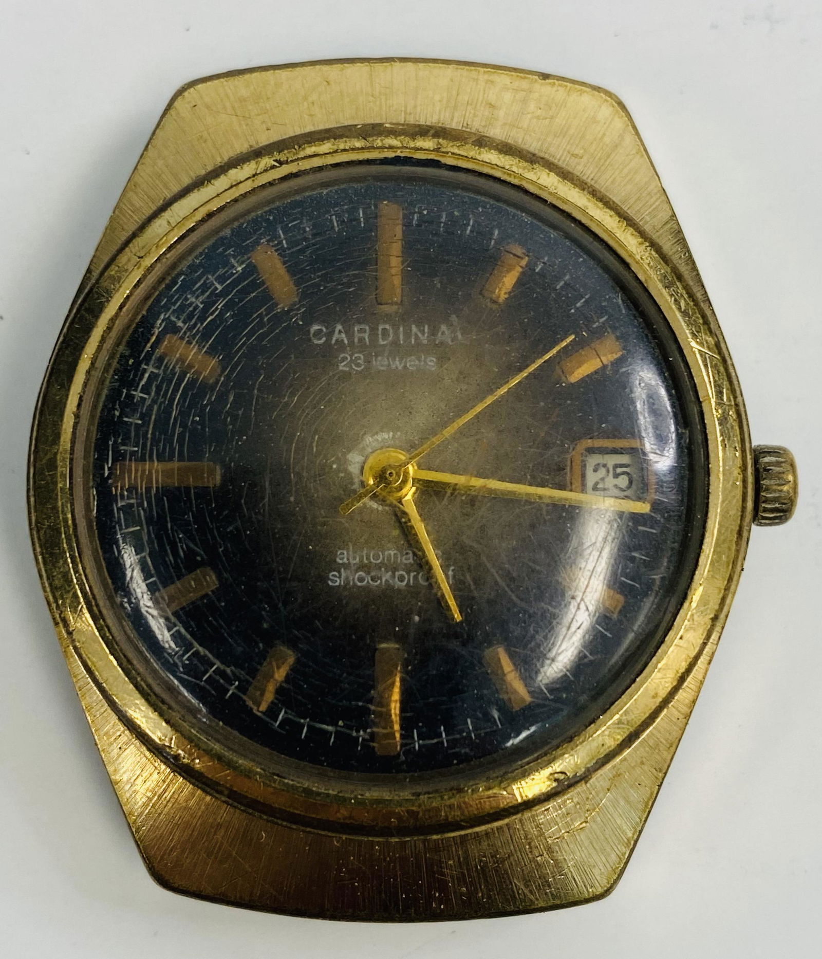 VINTAGE CARDINAL GOLD FILLED AUTOMATIC MEN'S WATCH - Mar 15, 2023 | Les ...