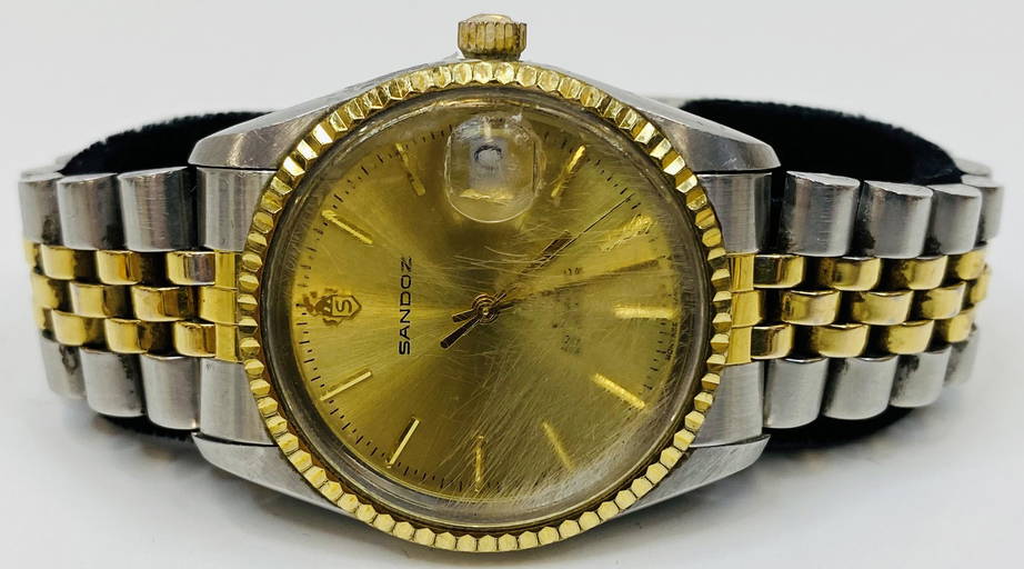 Vintage Sandos Automatic Men's Watch