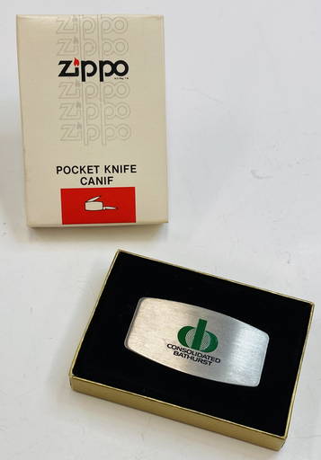 Vintage Zippo Pocket Knife & Box