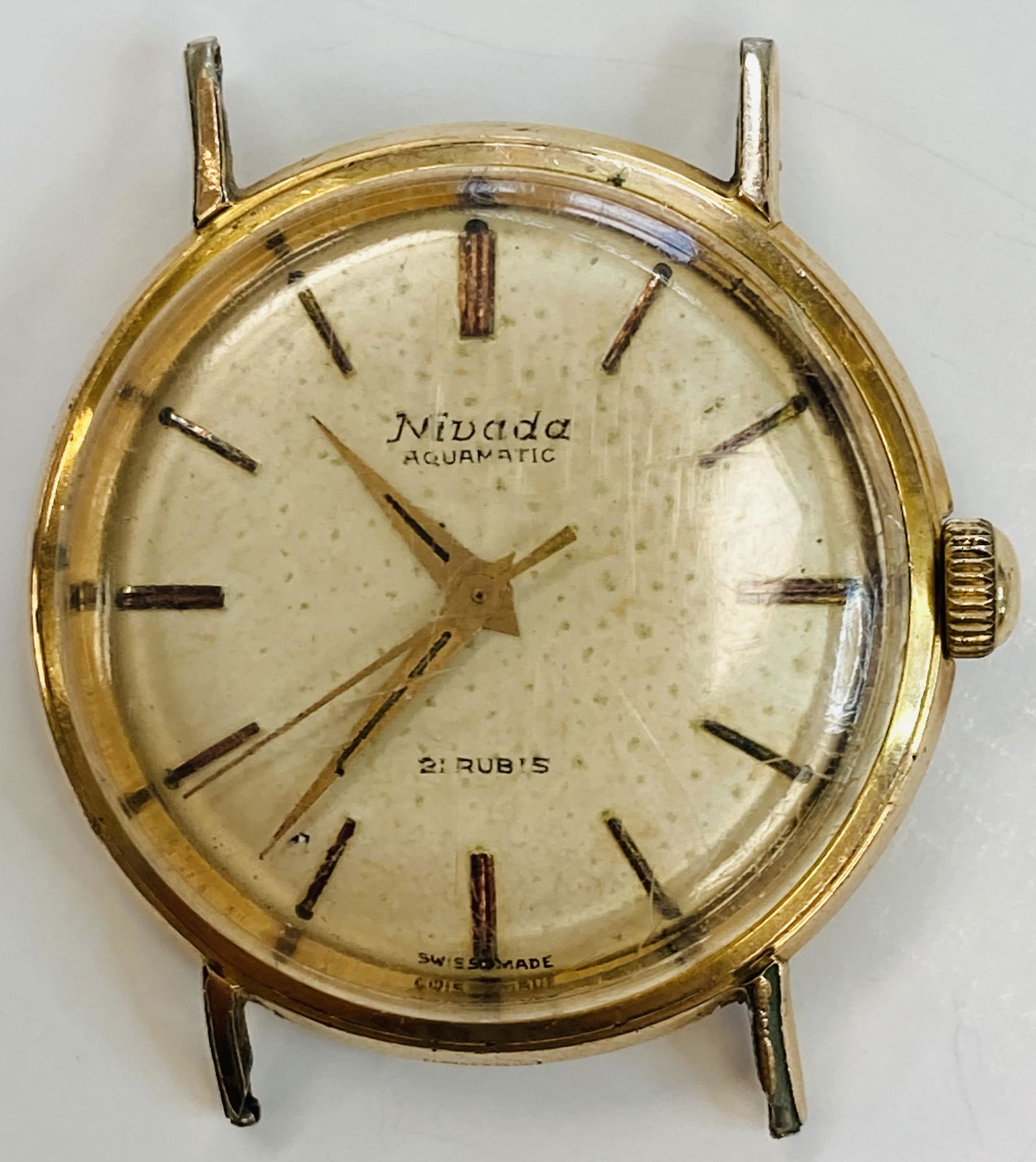 Vintage Nivada Gold Filled Automatic Men's Watch