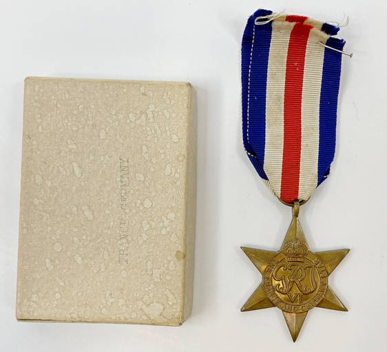 1939 45 Ww2 Canada Army France & Germany Star Medal & Box