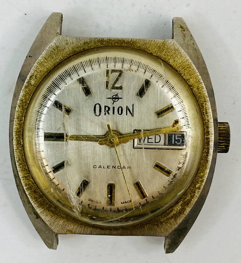 Vintage Orion Calendar Wind Up Men's Watch