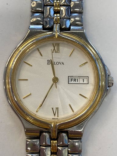 Vintage Bulova Battery Mens Watch